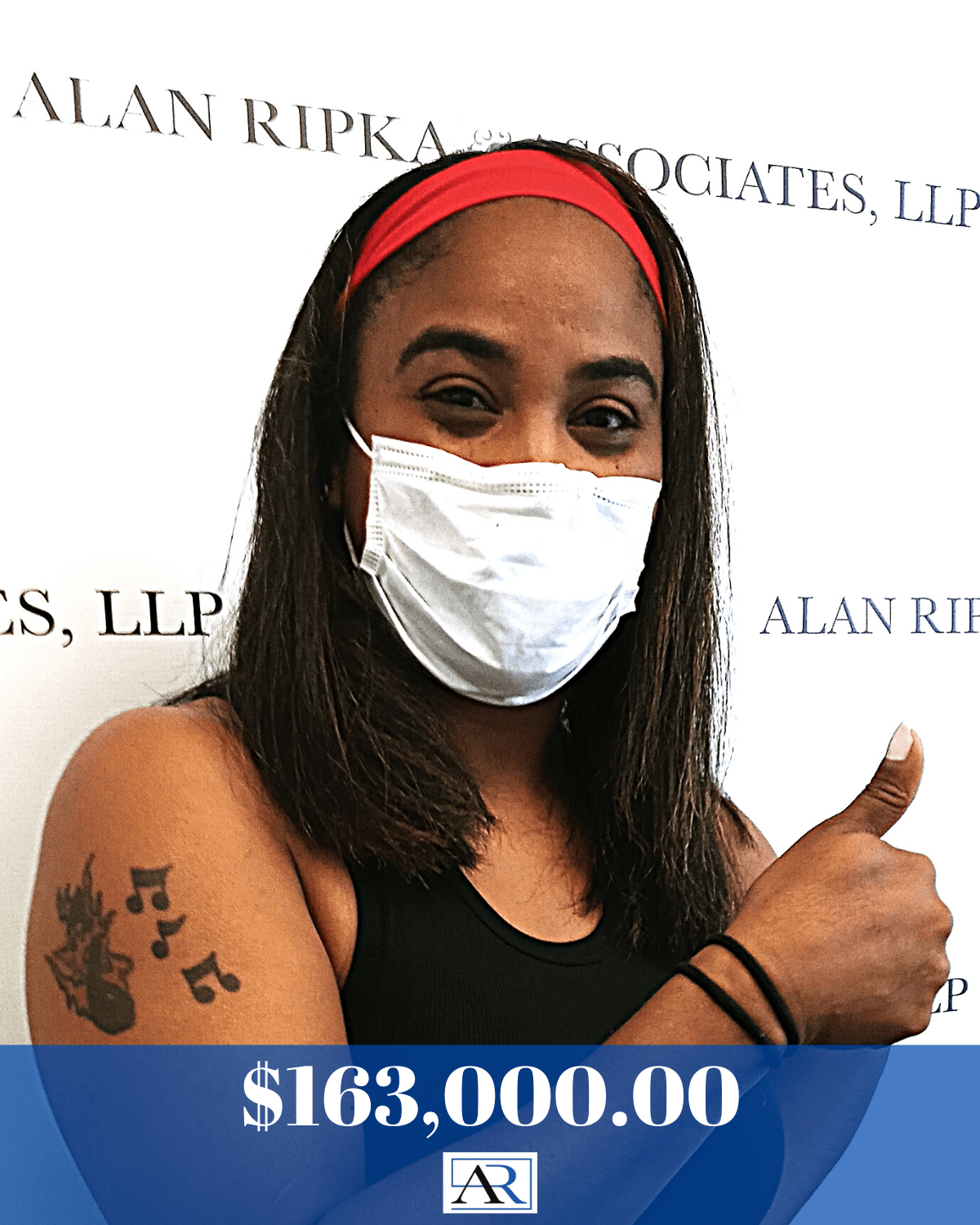 Happy Client- Case Settled for $163,000.00 | Alan Ripka