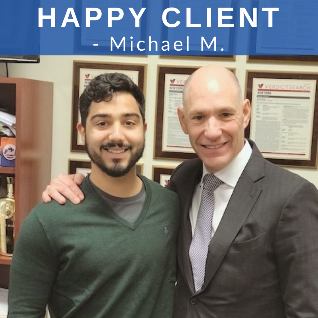 Happy Client Gets Settlement Check from Alan S. Ripka, Esq. | Alan Ripka
